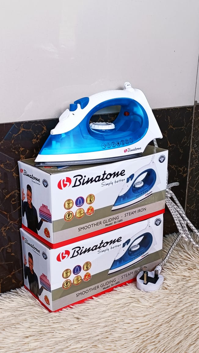 Binatone Steam Iron Box - Surety Home Appliances